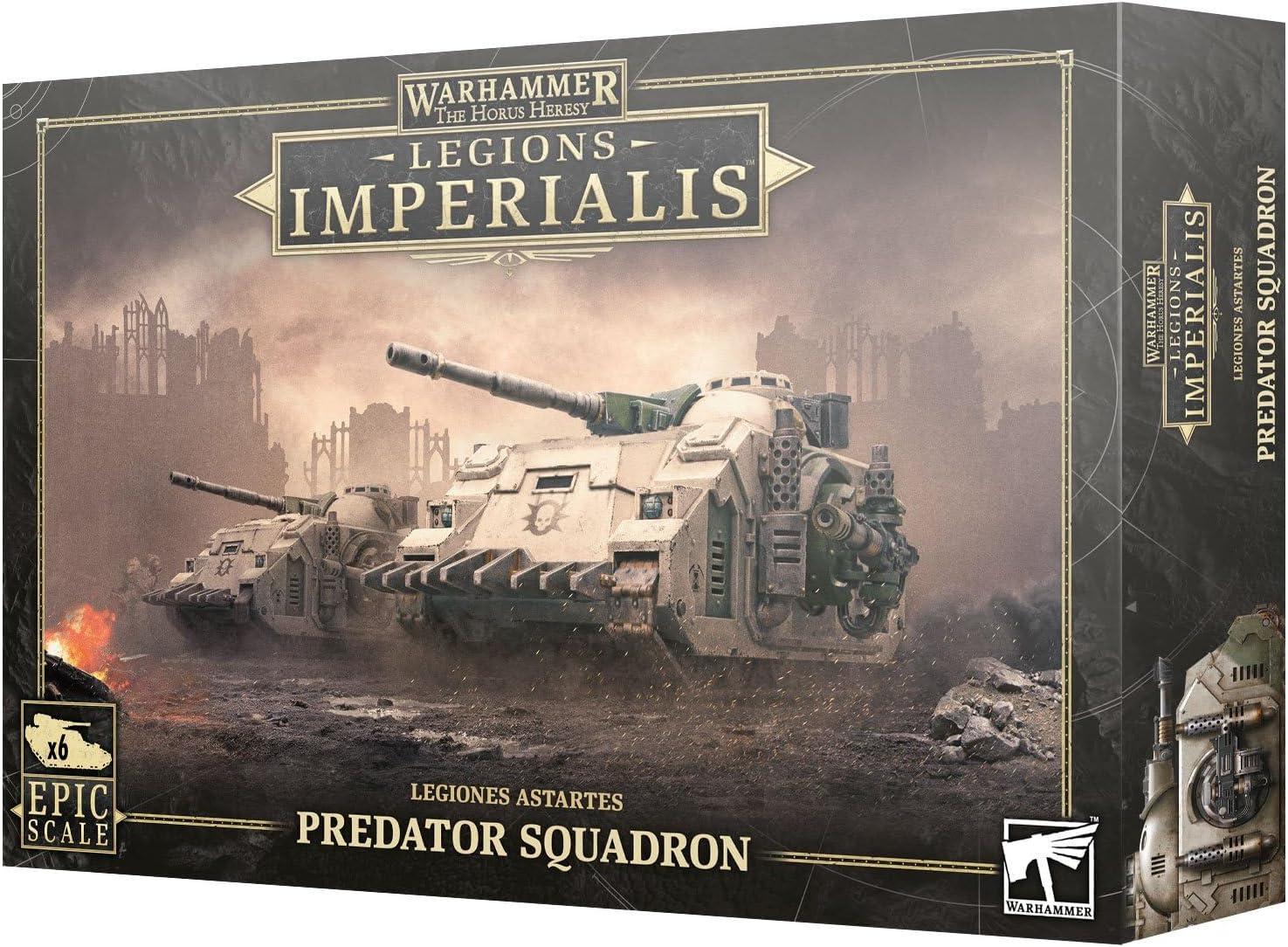 Games Workshop Warhammer Legion Imperialis Legiones Astartes Predator ...